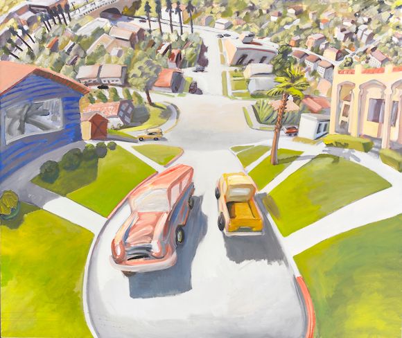 Bonhams : Mark Lipscomb (American) Untitled, 1987 60 x 72in (152½ x 183cm)