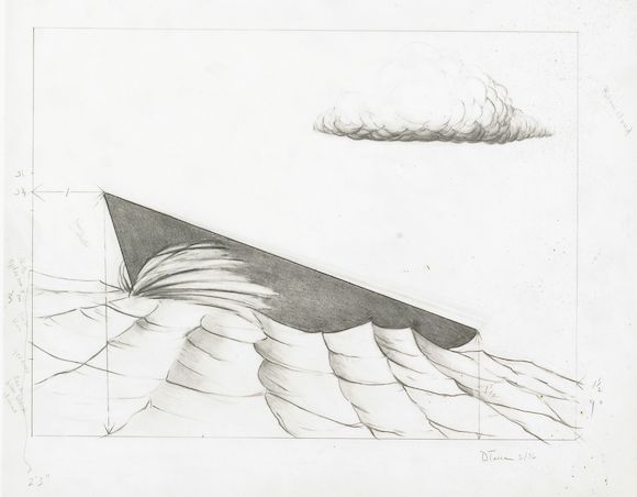 Bonhams : David True (American b. 1942) Study for Seapainting, 1976 15 ...