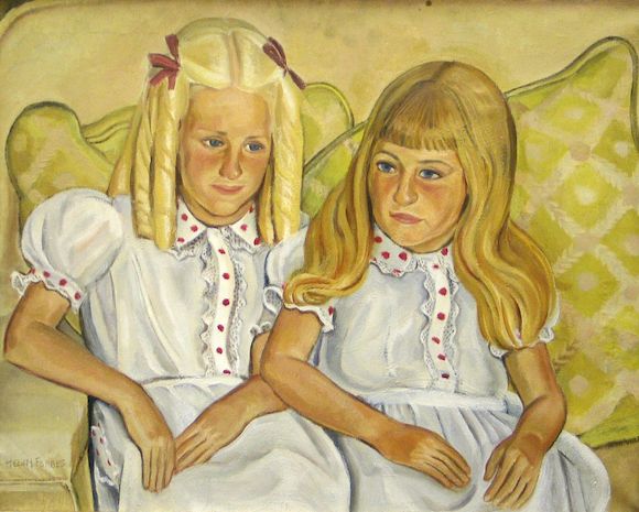 Bonhams : Helen Forbes (American 1891-1945) A double portrait of Sue ...