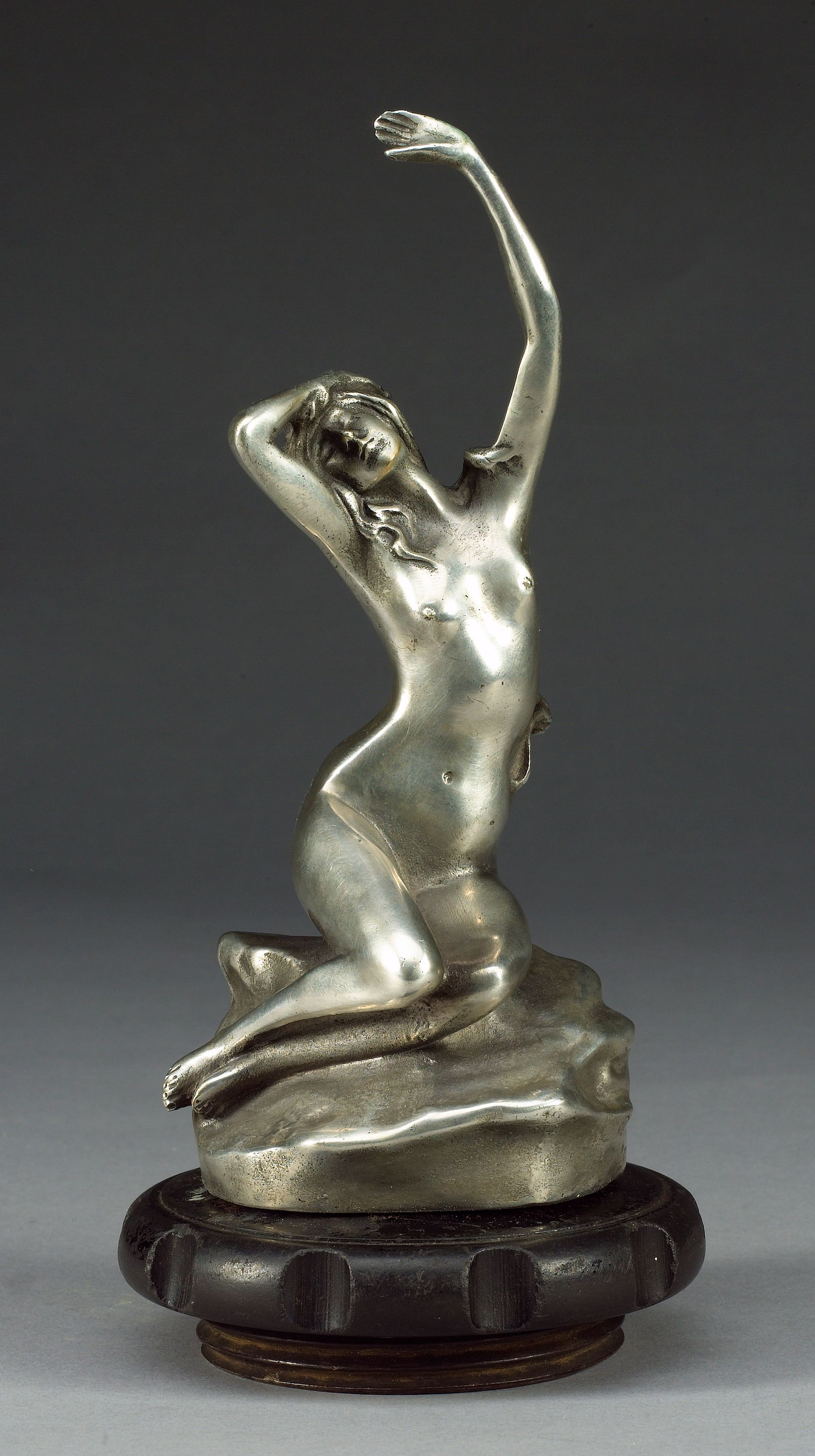 Bonhams Cars : A fine nude mascot by Moren, French, 1920s, Height: 8 ins