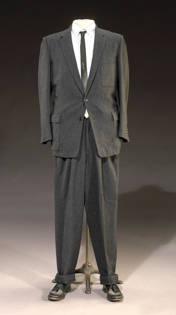 Bonhams : A Buddy Holly black wool suit