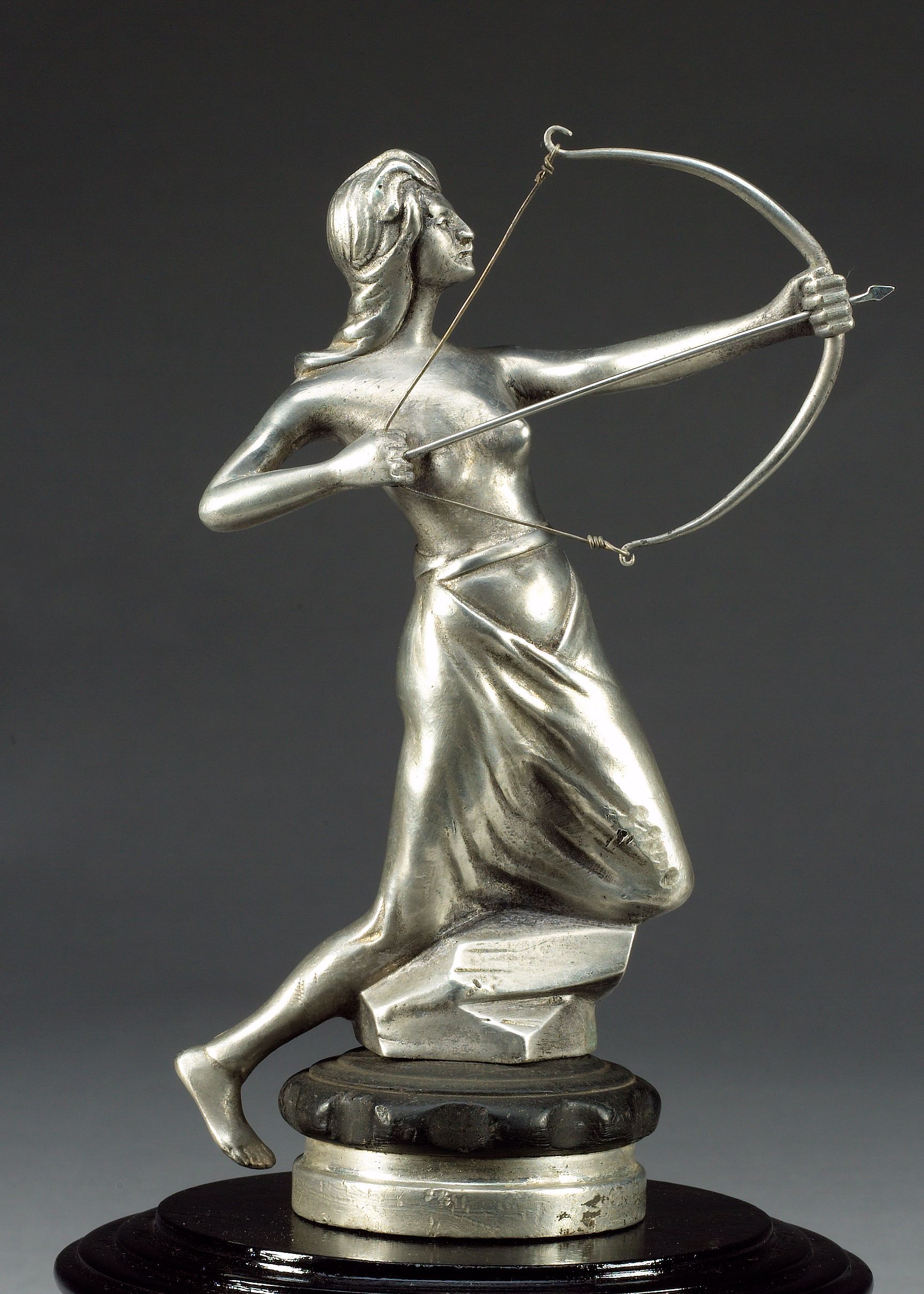 Bonhams Cars : A rare Diana the Huntress mascot by C Wenez, circa 1910 ...