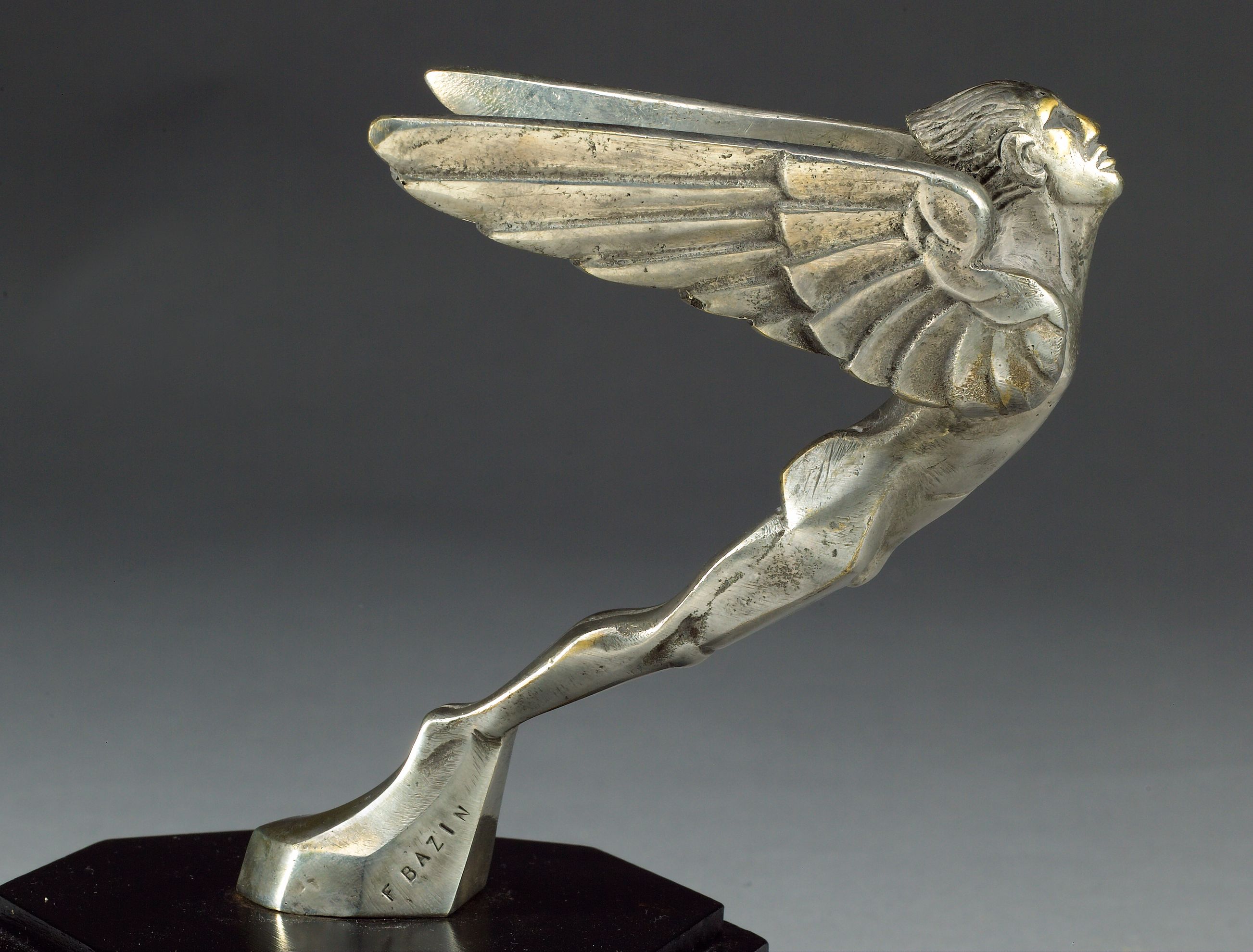 Bonhams Cars : A good Icarus mascot by Frederick Bazin, French, 1920s ...