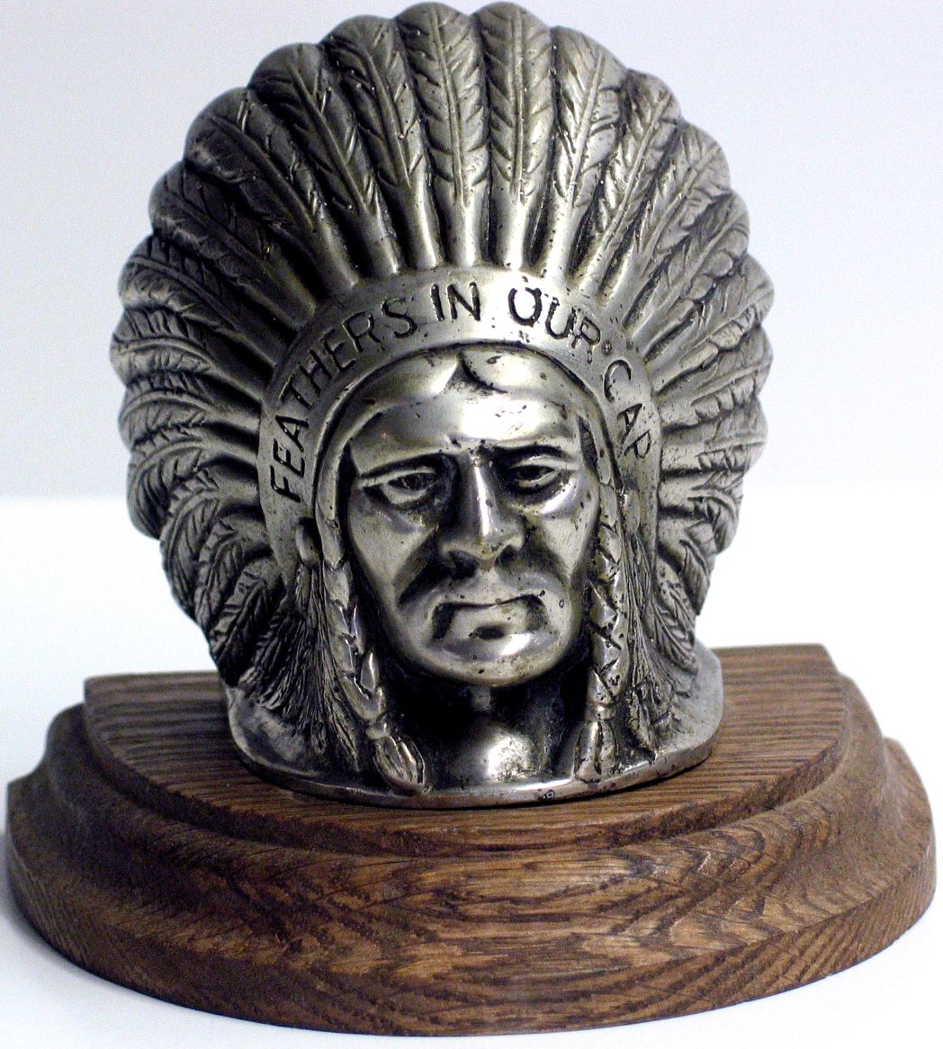 Bonhams Cars : A Guy Motors 'Feathers in our Cap' mascot,