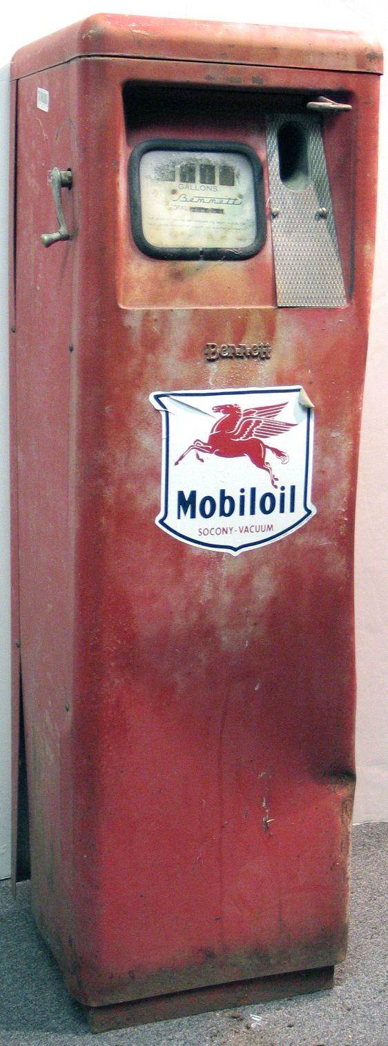 Bonhams Cars : A Bennett self service forecourt dispenser,