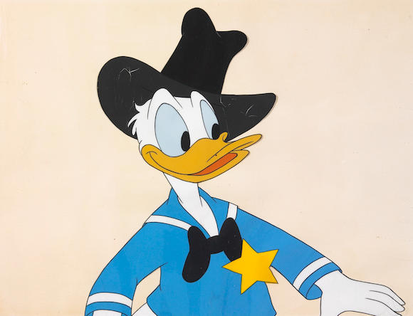 Bonhams A Walt Disney Celluloid Of Donald Duck