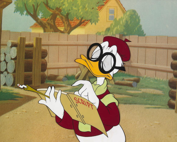 Bonhams A Walt Disney Celluloid Of Donald Duck
