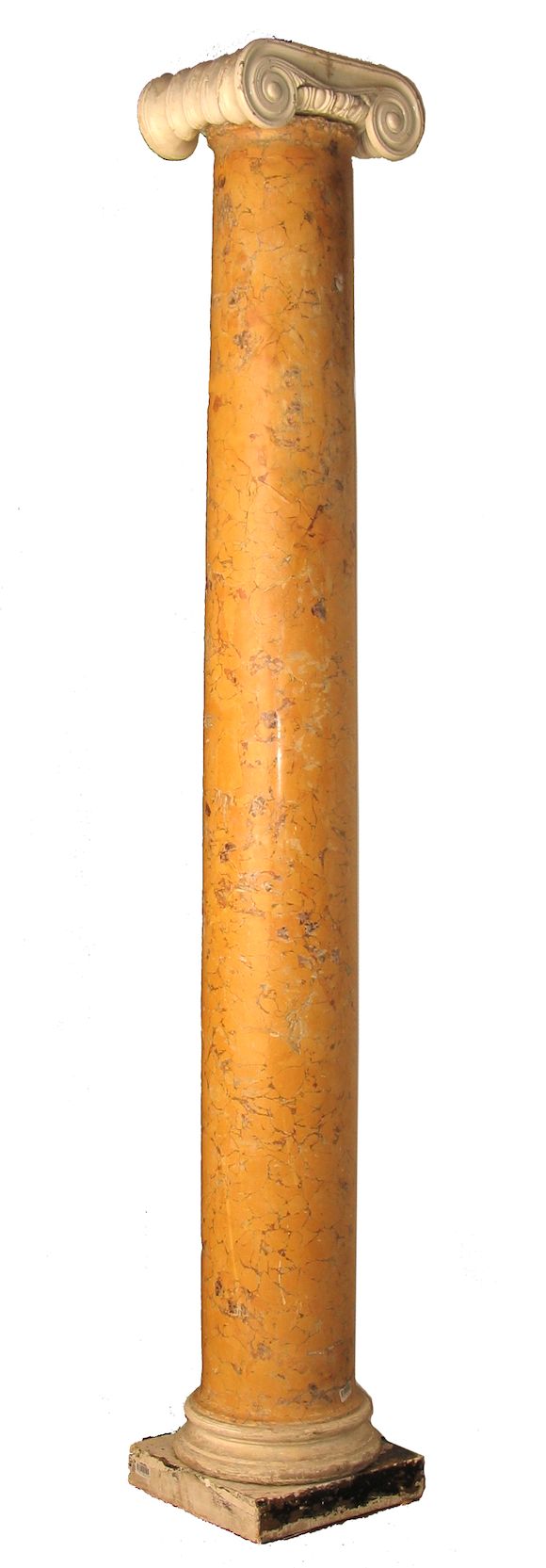 Bonhams : A good pair of Italian Baroque scagliola columns