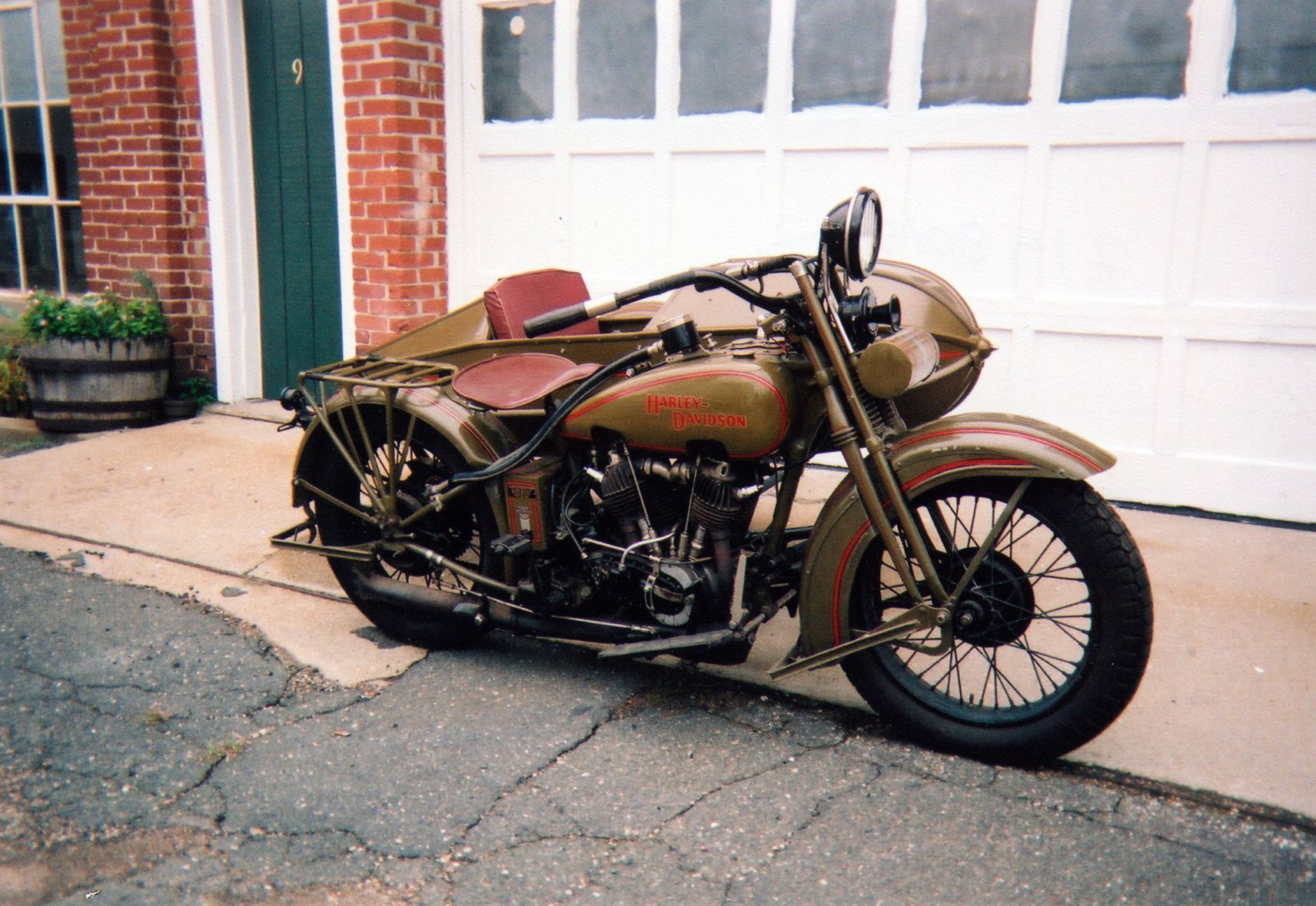 Bonhams Cars : c1928 Harley-Davidson Model J Motorcycle & Sidecar ...