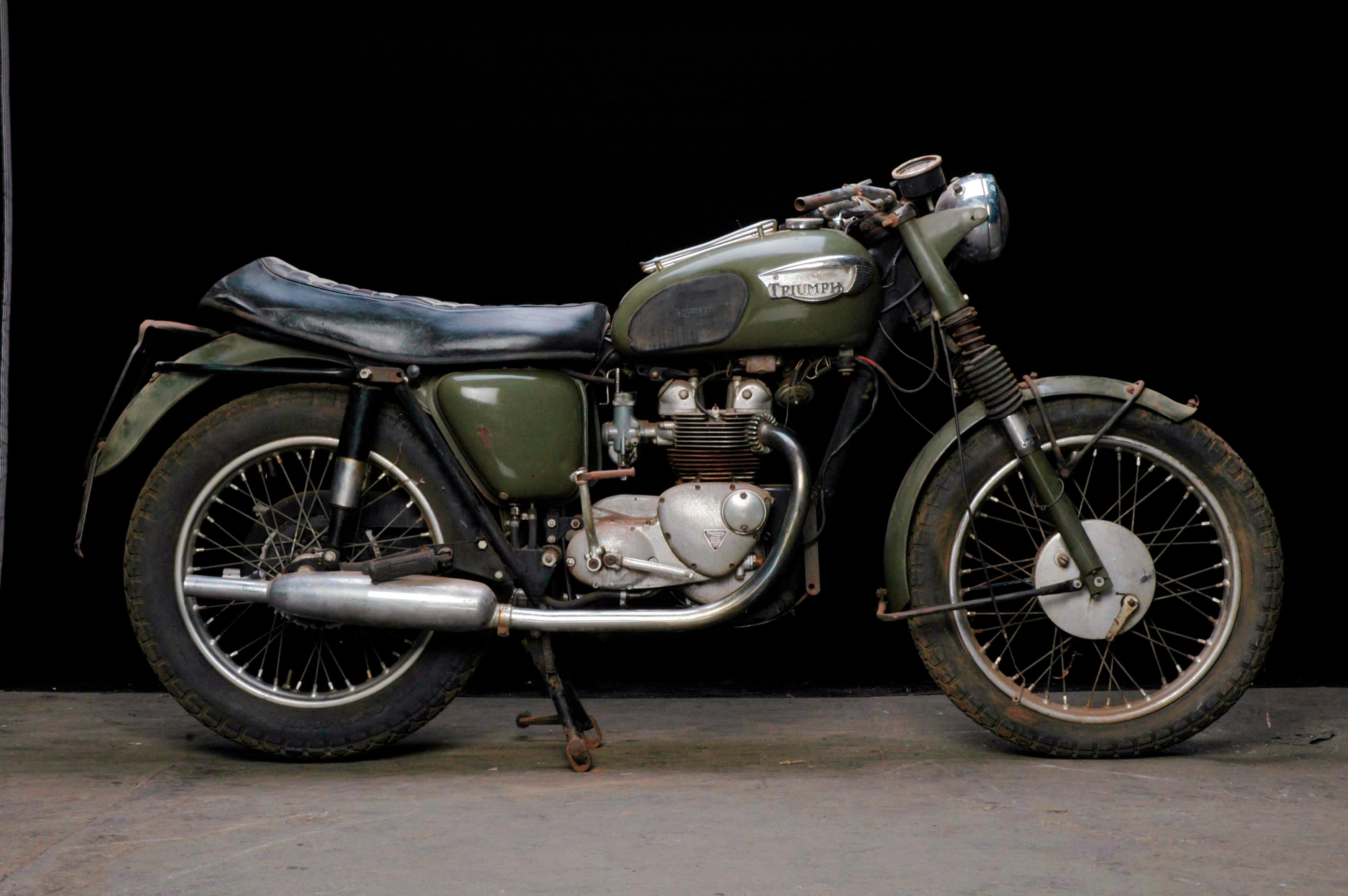 1967 Triumph 490cc T100C Frame no. H51384 Engine no. H51384 - auctions ...