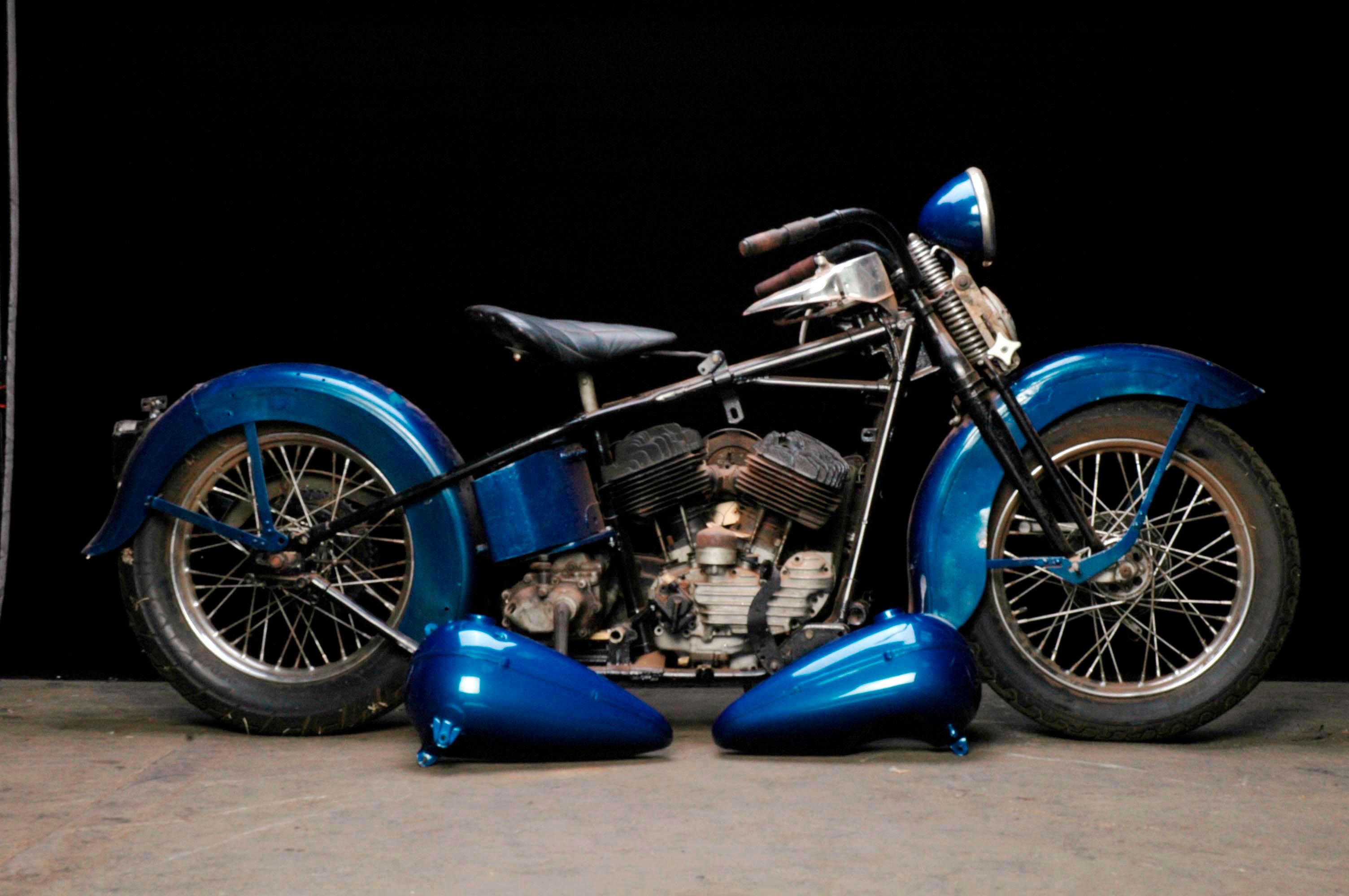 Bonhams Cars : 1942 Harley-Davidson U Engine no. 42 U 2666