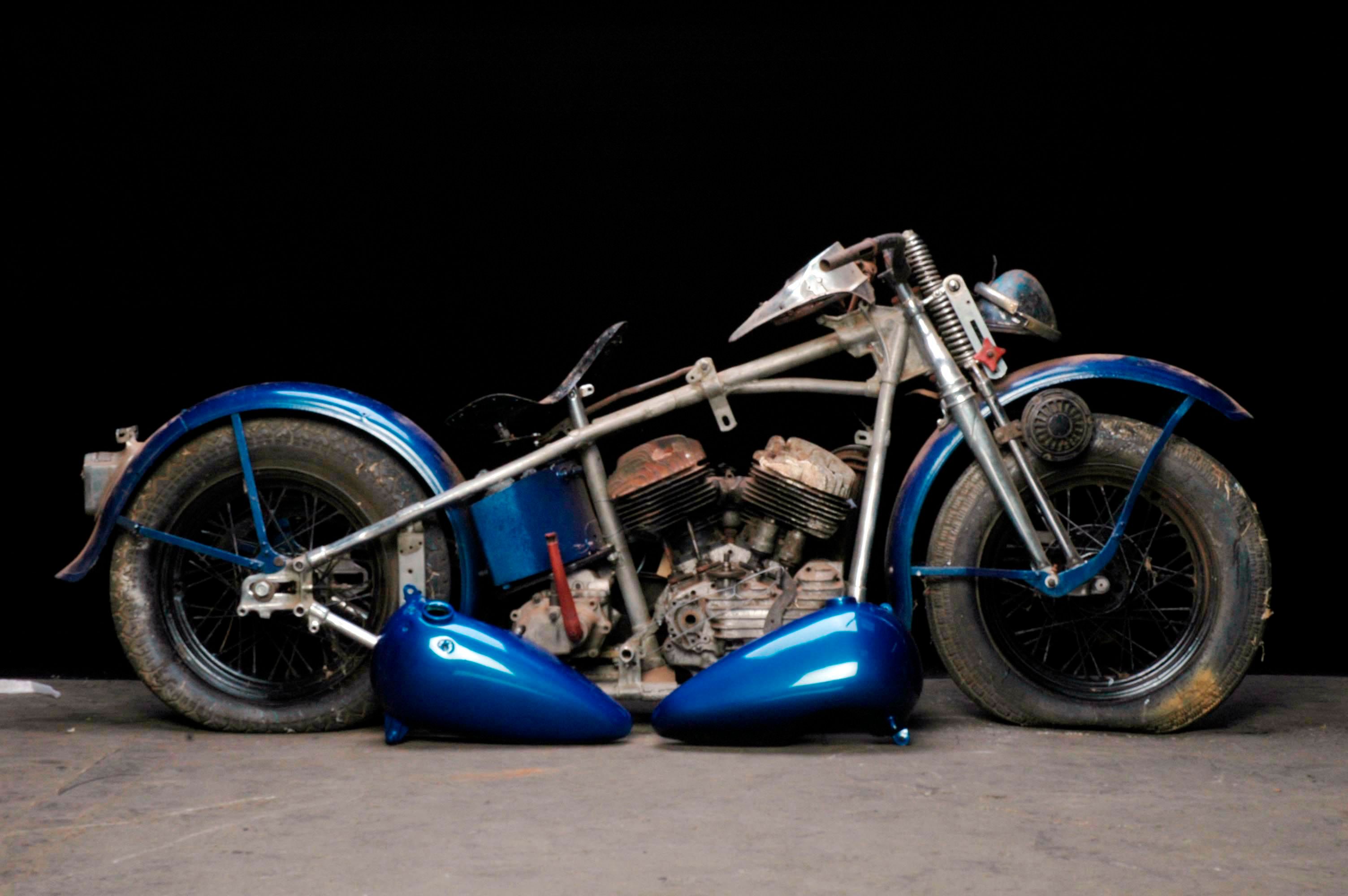 Bonhams Cars : 1946 Harley-Davidson U Engine no. 46 U 1317