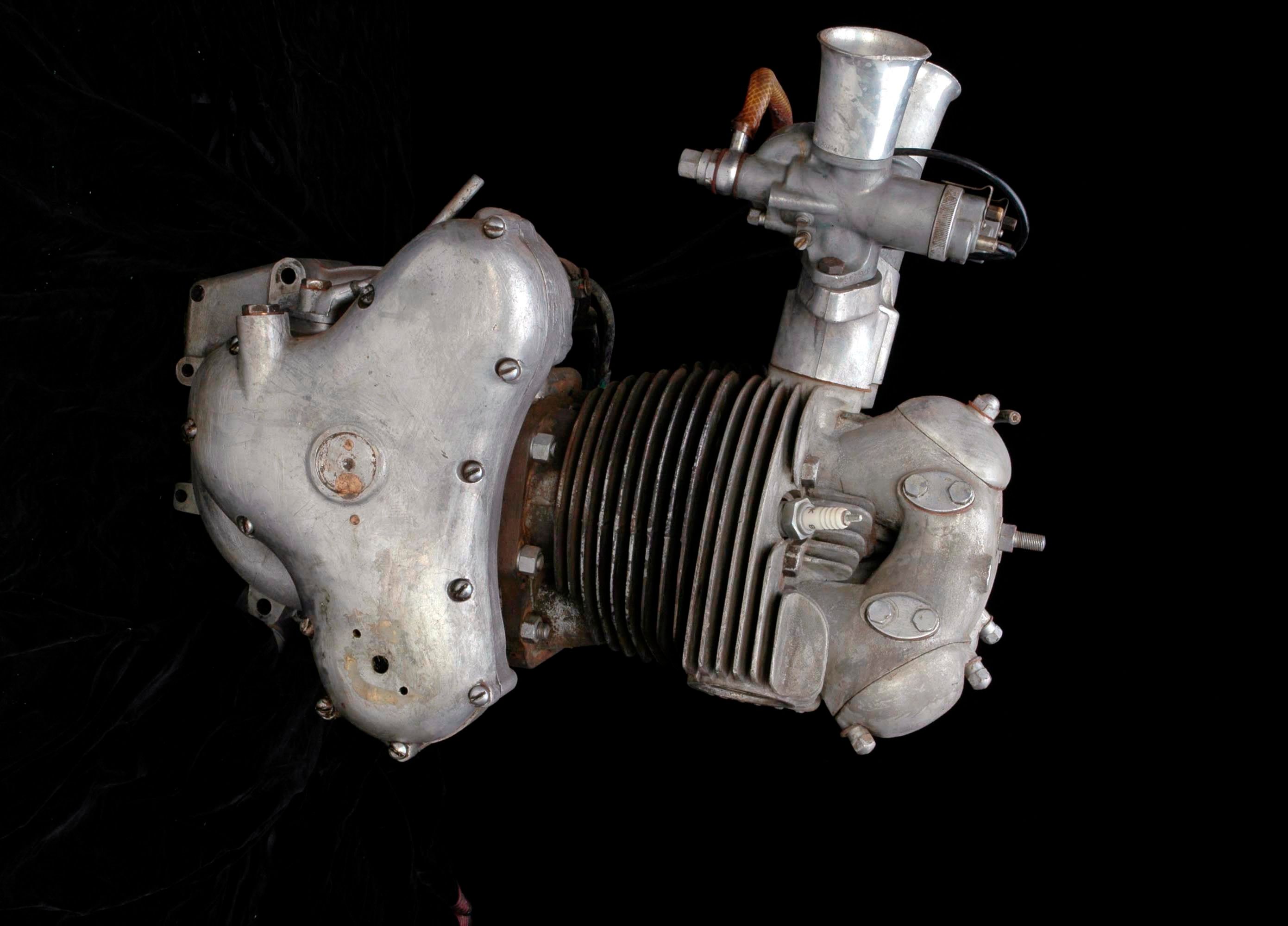 Bonhams Cars : A Norton 600cc racing engine,