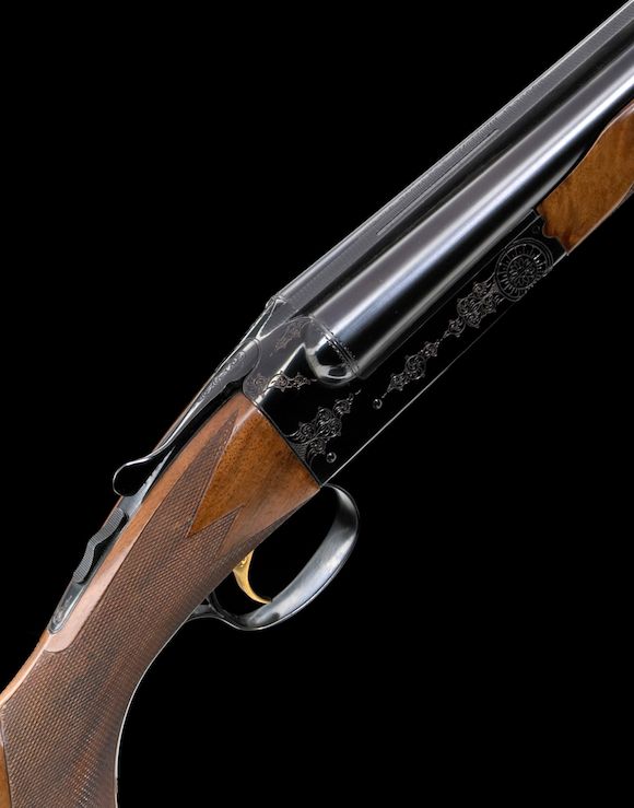 Bonhams : A cased 20 gauge Winchester Model 21 Custom Grade double ...