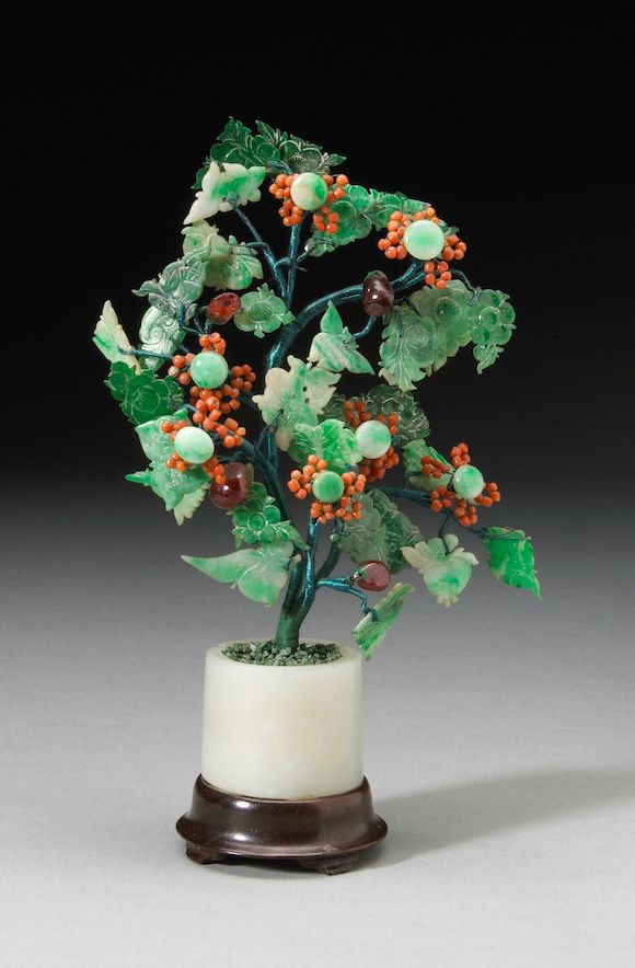 Bonhams : Jadeite Tree