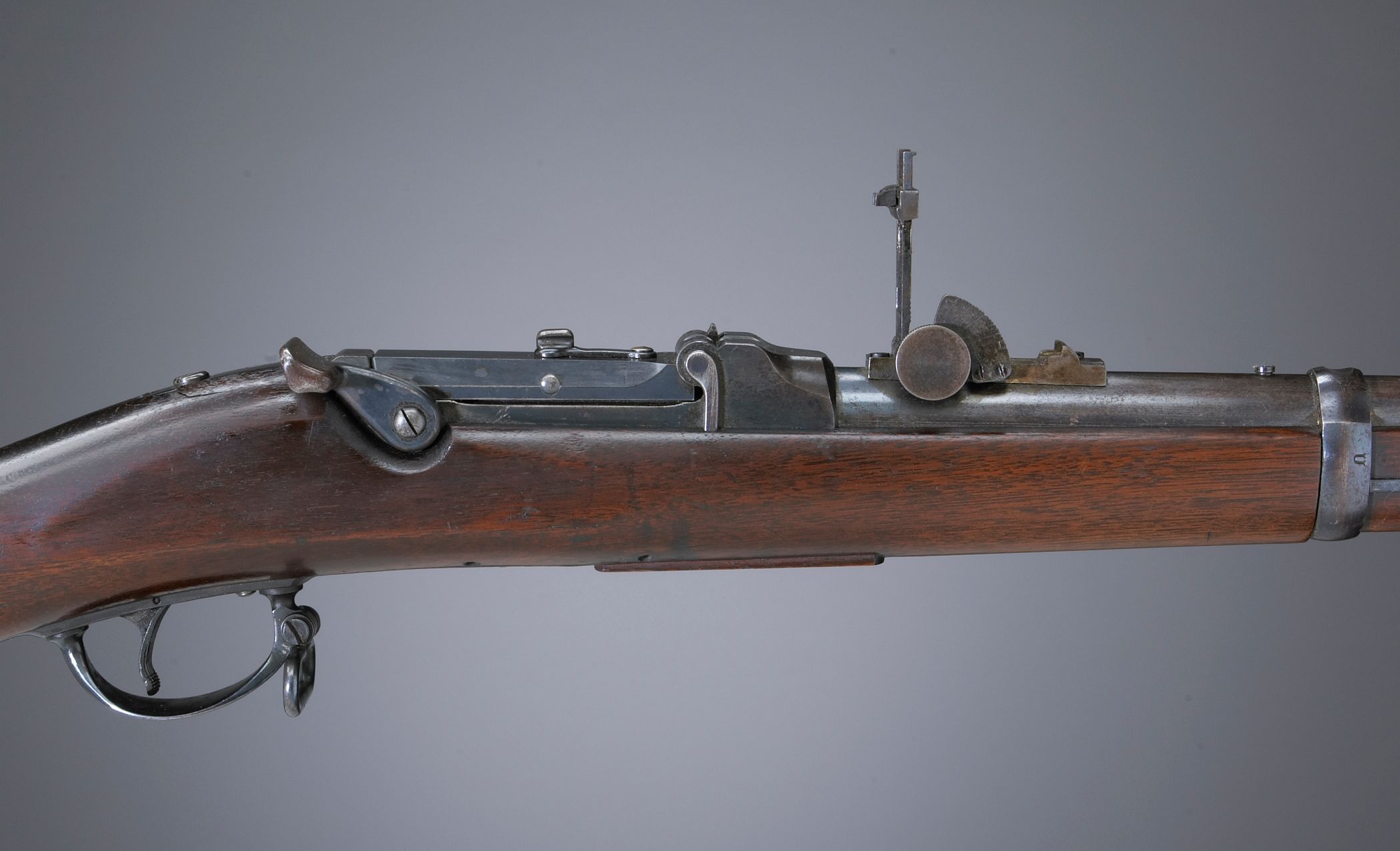 A extremely rare Kelton prototype U.S. Springfield hammerless trapdoor ...