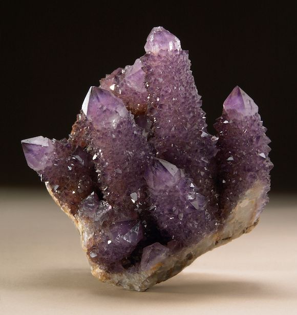 Bonhams : Amethyst on Amethyst