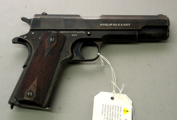 Bonhams : A composite U.S. Navy Colt Model 1911 semi-automatic pistol