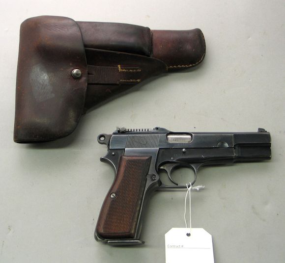 Bonhams : An FN Model 1935 High Power military semi-automatic pistol