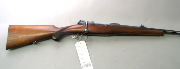 Bonhams : An 8mm pre-war German sporting rifle built on a Mauser action.