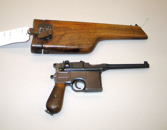 Bonhams : A Mauser Model 1896 Pre-War Commercial self-loading pistol ...