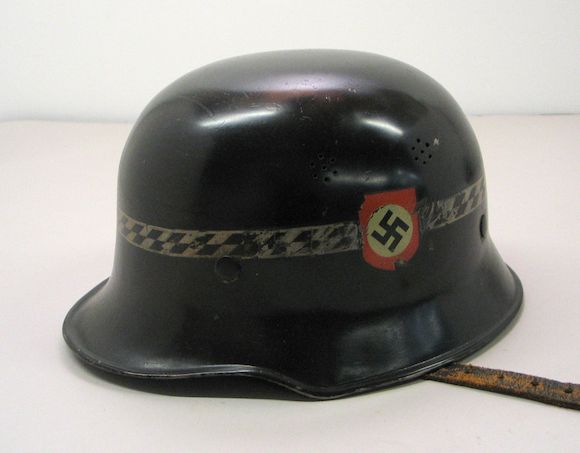 Bonhams : A variant German M.34 SS parade helmet