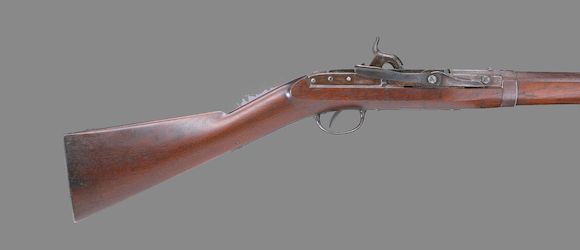Bonhams : A U.S. Model 1843 Hall-North breechloading percussion carbine