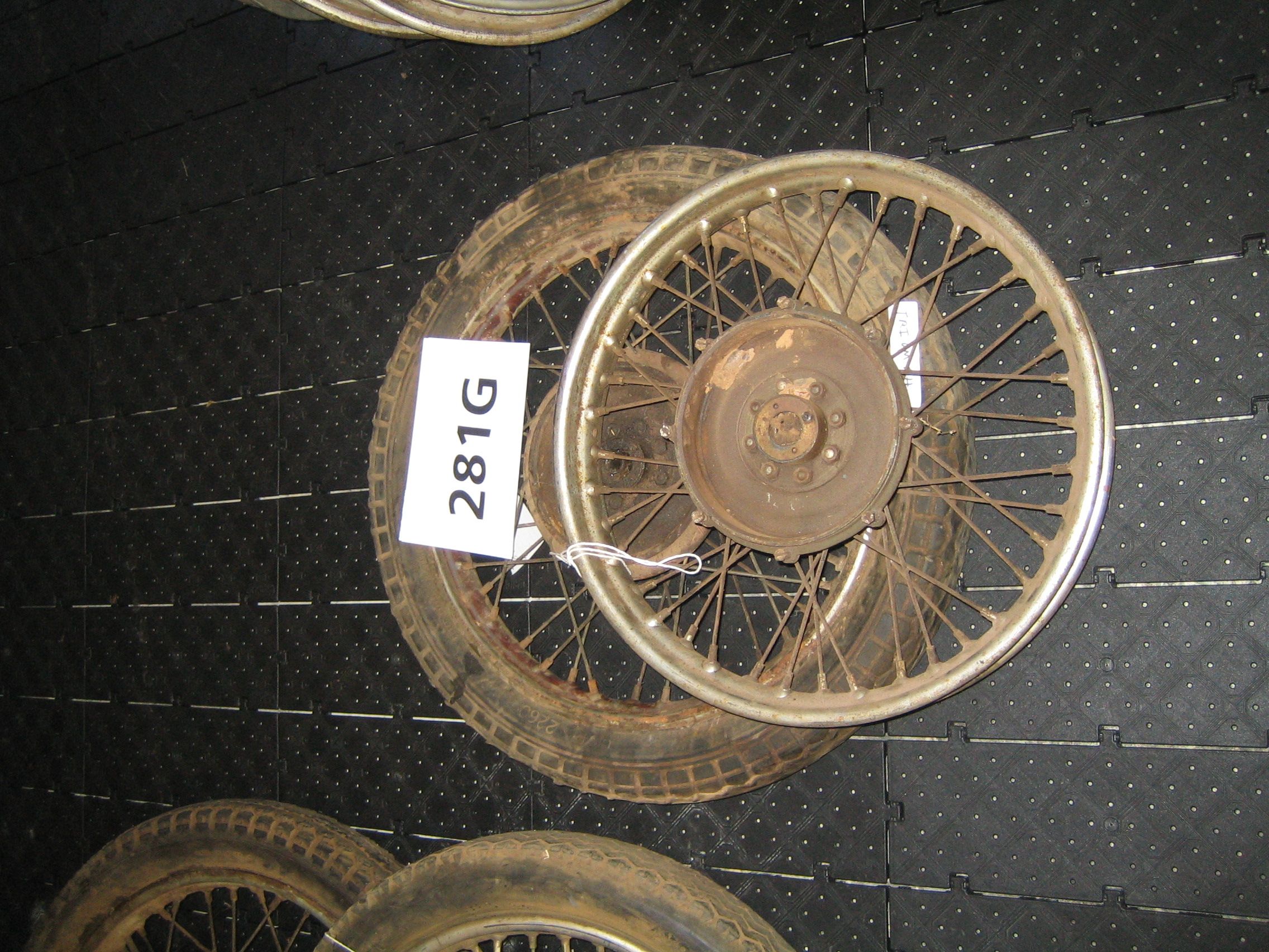 Bonhams Cars : Triumph wheels(Qty)