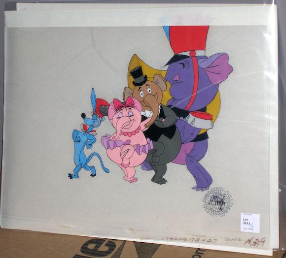 Bonhams : Two Walt Disney celluloids from “Winnie the Pooh and the ...