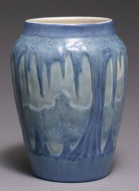 Bonhams : A Newcomb pottery vase, decorated by Anna Frances Simpson