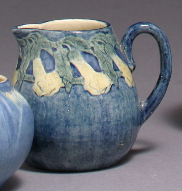 Bonhams : A Newcomb pottery pitcher, decorated by Anna Frances Simpson