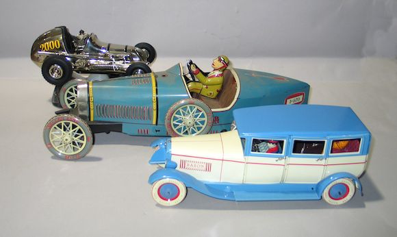 Bonhams : A grouping of reproduction toys