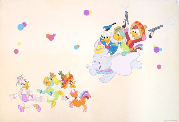Bonhams : After Walt Disney (American 20th century) Dumbo, Donald and ...