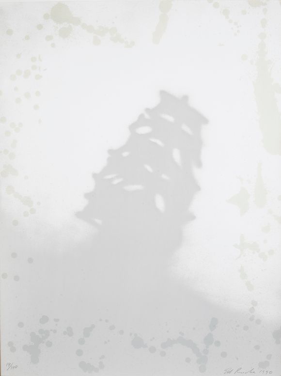 Bonhams : Edward Ruscha; Spattership;