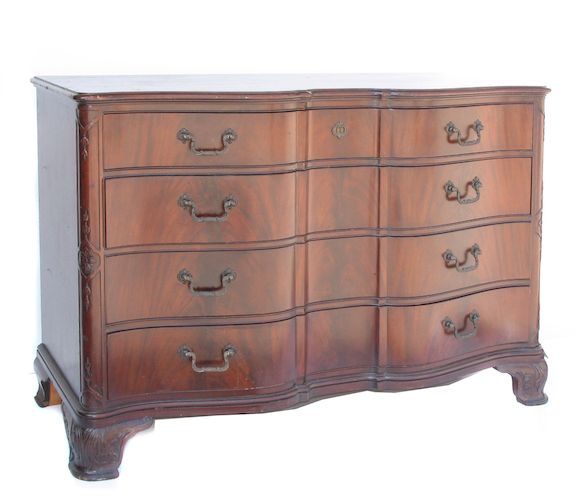 Bonhams : A Chippendale style commode
