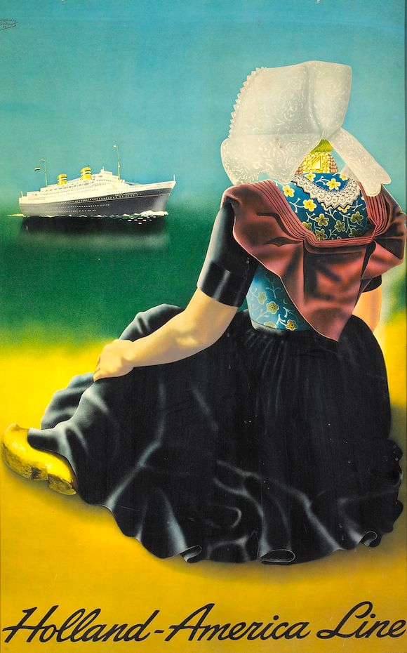 Bonhams : Alphons Dullaart; Holland-America Line;