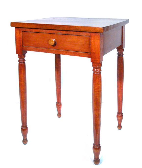Bonhams : A Federal cherry bedside table