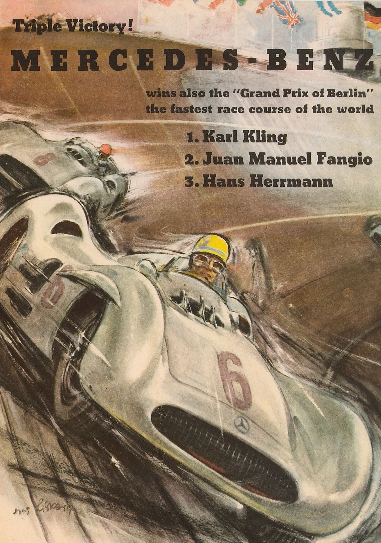 Bonhams Cars : 1955 Mercedes-Benz 'Grand Prix of Berlin' triple victory ...