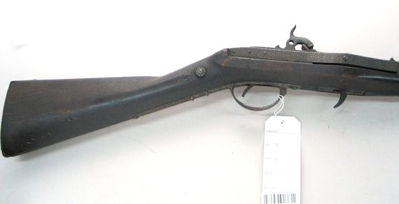 Bonhams : A U.S. Model 1836 Hall breechloading percussion carbine