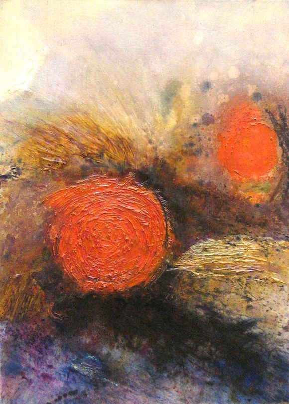 Bonhams : Muldoon Elder (American b.1935) Two suns 31 x 43in