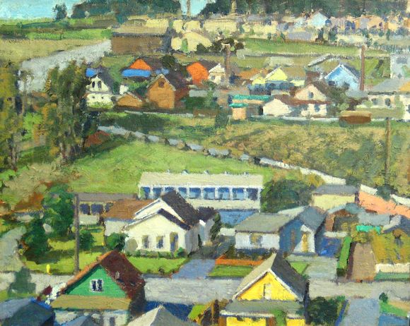 Bonhams : William Steiger (American 20th century) Davenport, 1986 16 x 20in