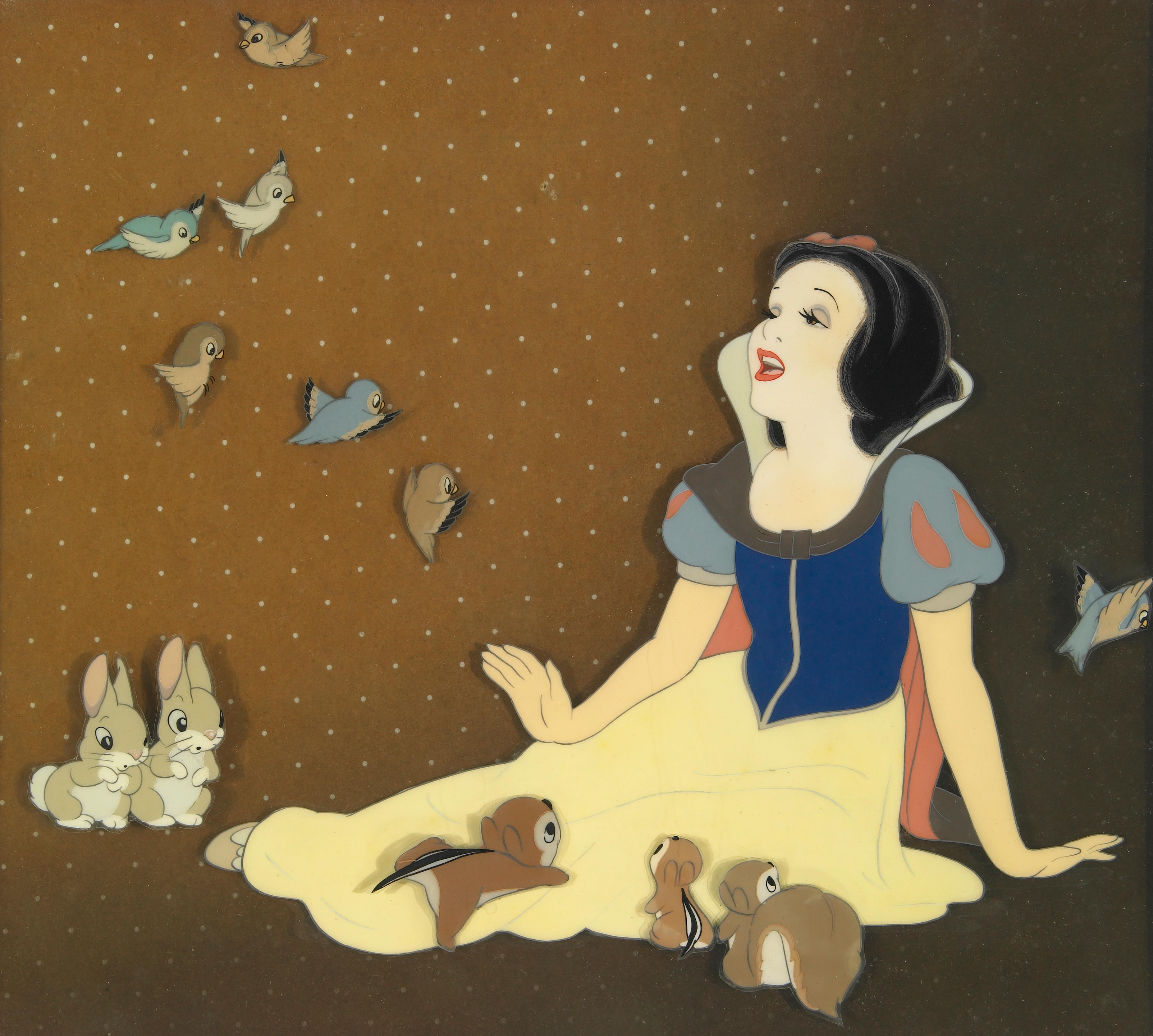 A Walt Disney celluloid “Snow White and the Seven Dwarfs” - auctions ...