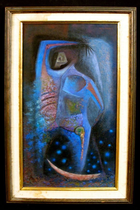 Bonhams : Mario Rangel (Mexican 20th century) Untitled, 1963; Untitled (2) 10 x 15 3/4in; 18 1/4 ...