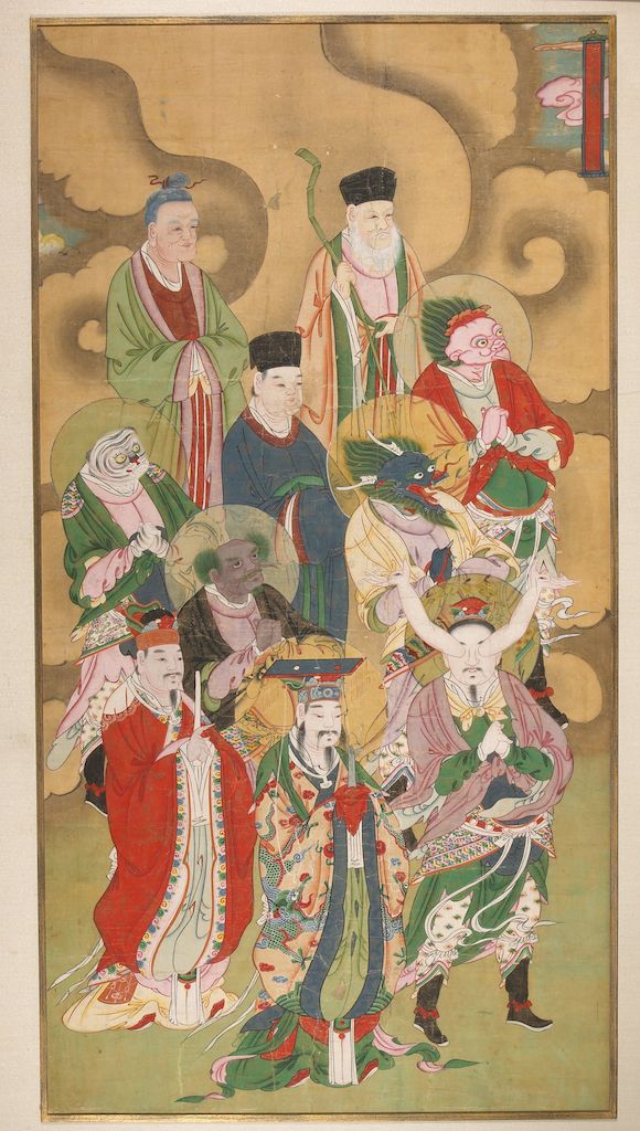 Bonhams : Anonymous (17th/18th Century): Daoist Earth Gods