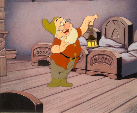 Bonhams : A Walt Disney celluloid from “Snow White and the Seven Dwarfs”