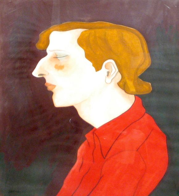 Bonhams : Adolfo Riestra (Mexican 1944-1989) Retrato de Alan Bowers ...