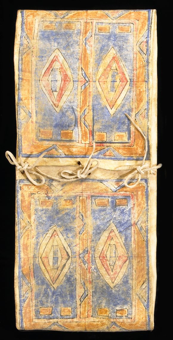 Bonhams : A Cheyenne parfleche envelope