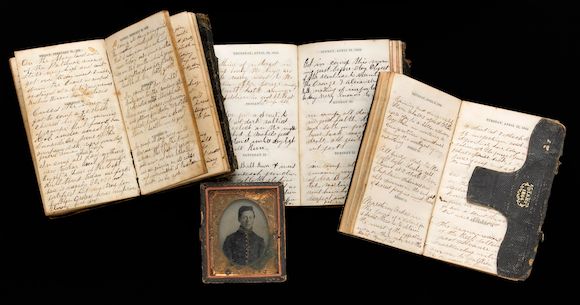 Bonhams : [CIVIL WAR SOLDIER'S DIARY.]
