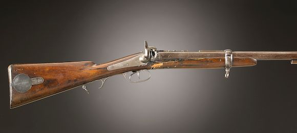 Bonhams : A scarce double barrel percussion rifle for Jacobs Rifles by ...