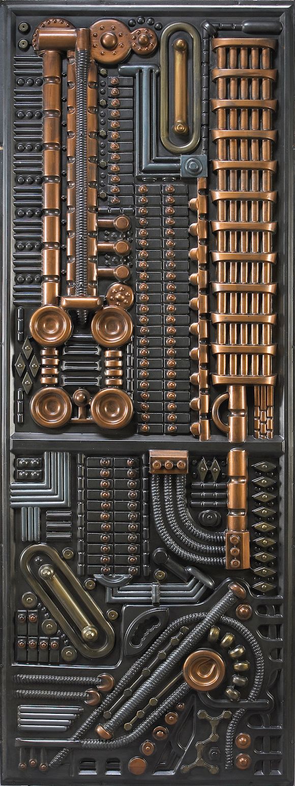 Bonhams : A Borg Panel from "Star Trek" designed by Herman Zimmerman